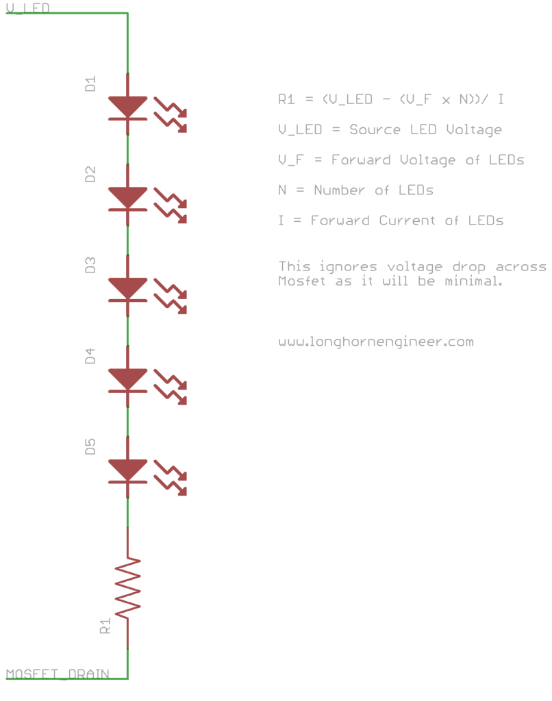 Appnote: Using mosfets to expand the WS2801 LED Driver | The Longhorn ...