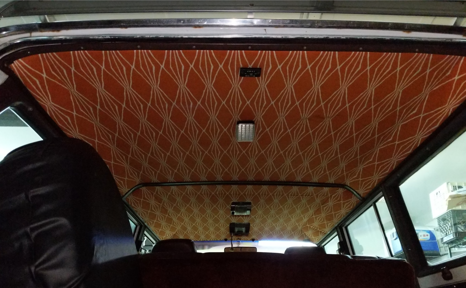 Custom Headliner for the Wagoneer | The Longhorn Engineer